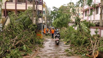 Cyclone Michaung weakens into deep depression, wreaks havoc in Andhra Pradesh - India News | The ...