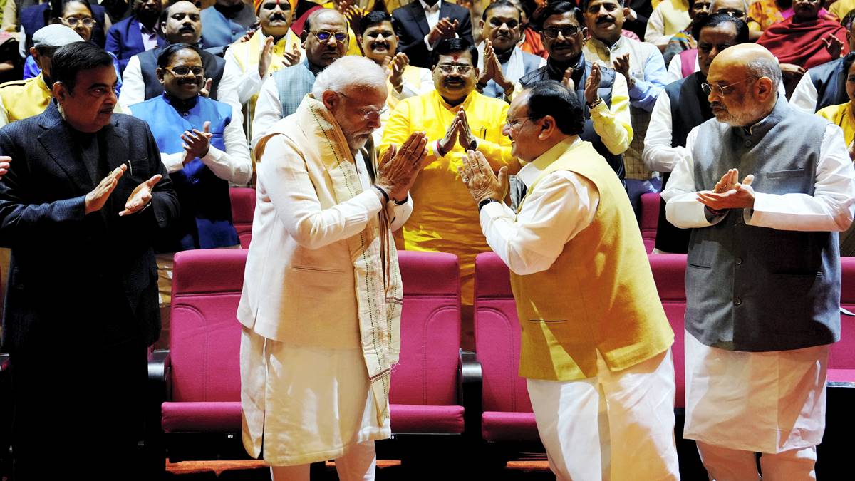 'Phir aayega Modi': Hindutva, nationalism and labharthis at centre of BJP's 2024 campaign song ...