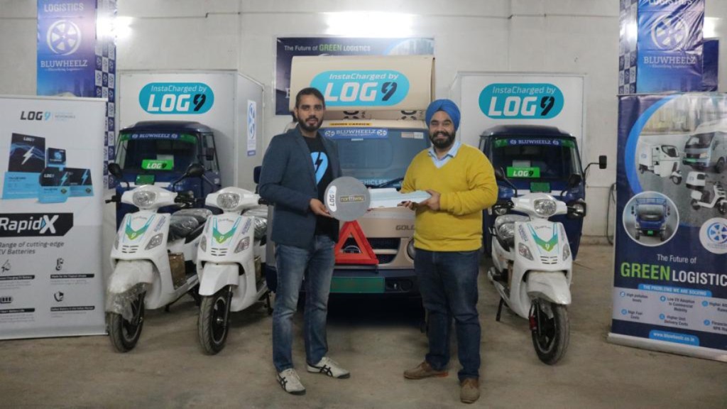 Log9 partners BluWheelz to electrify logistics service vehicles ...