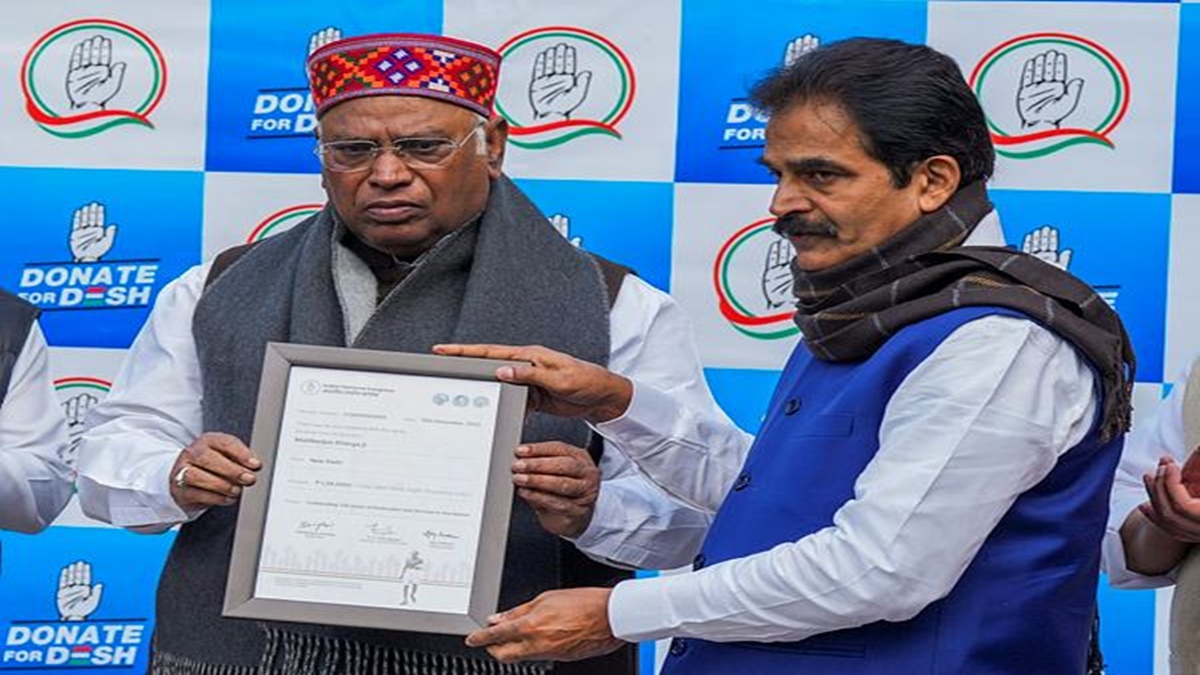 Lok Sabha Elections 2024: Congress launches 'Donate for Desh' crowdfunding campaign ahead of ...