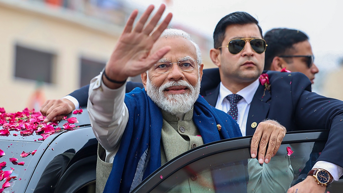 'All that is in past now': Ayodhya case litigant showers petals during PM Modi’s roadshow in ...
