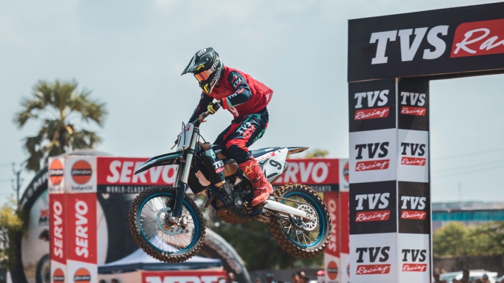 Petronas TVS Racing wins 15th Indian National Supercross Championship ...