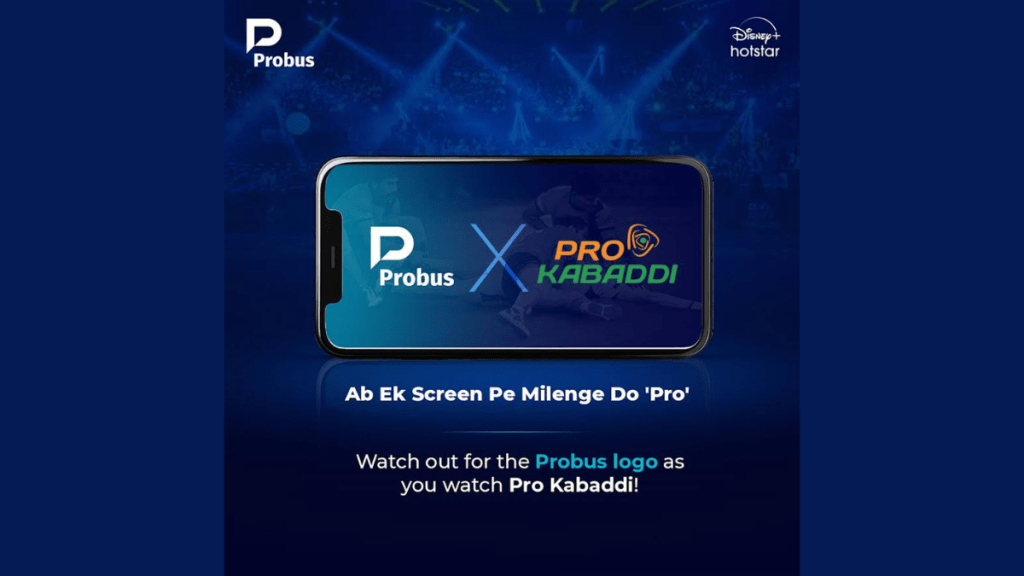 Probus Insurance joins hands with Disney+ Hotstar for Pro Kabaddi ...