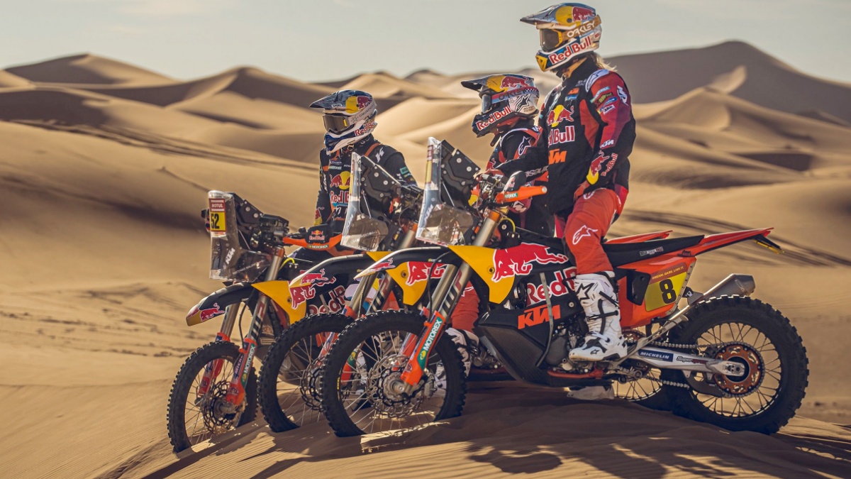 Red Bull KTM factory’s two-man Dakar rally team eyeing for 2024 title ...