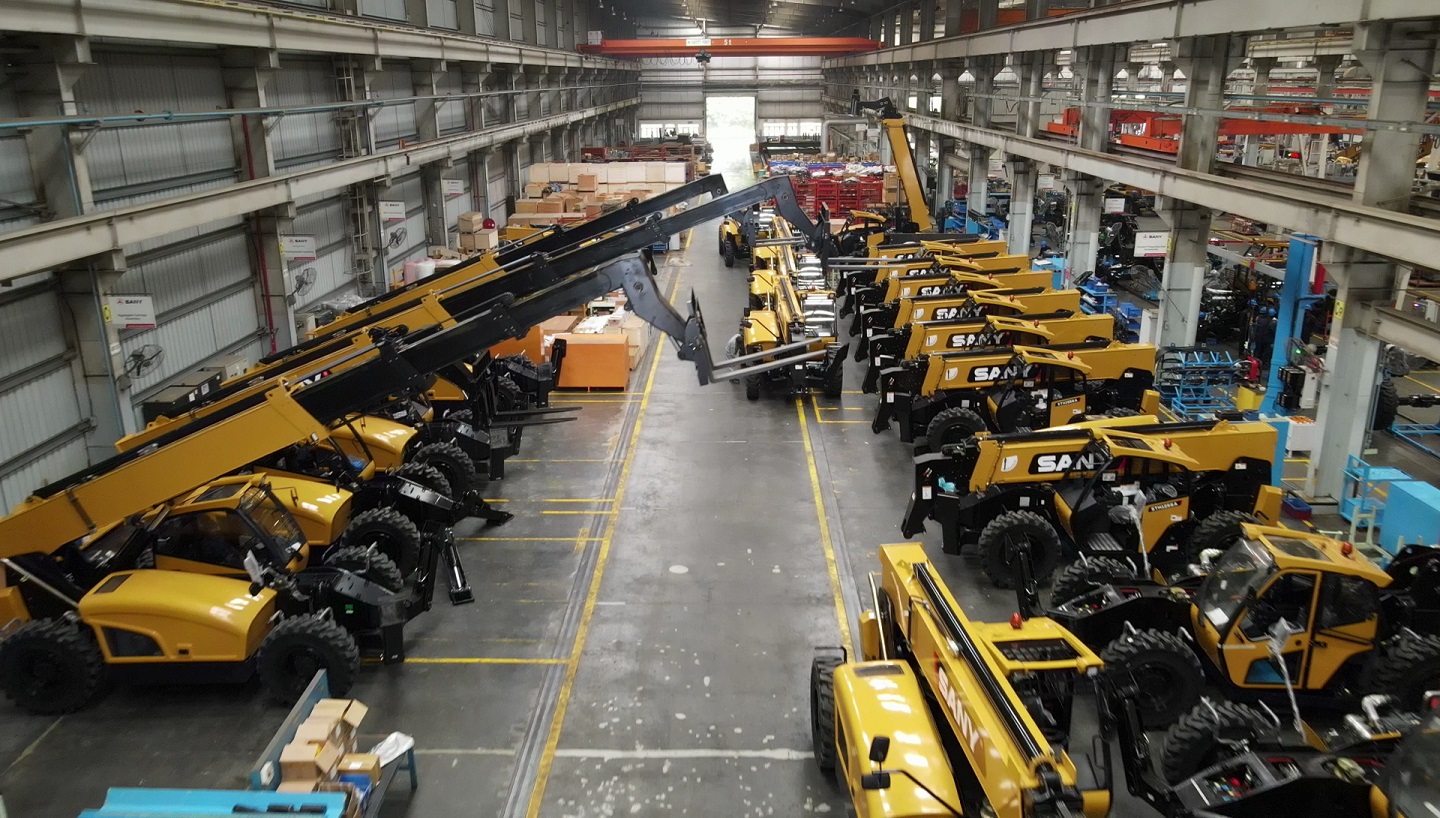 Sany India achieves the milestone of exporting 1,000 telehandlers to ...