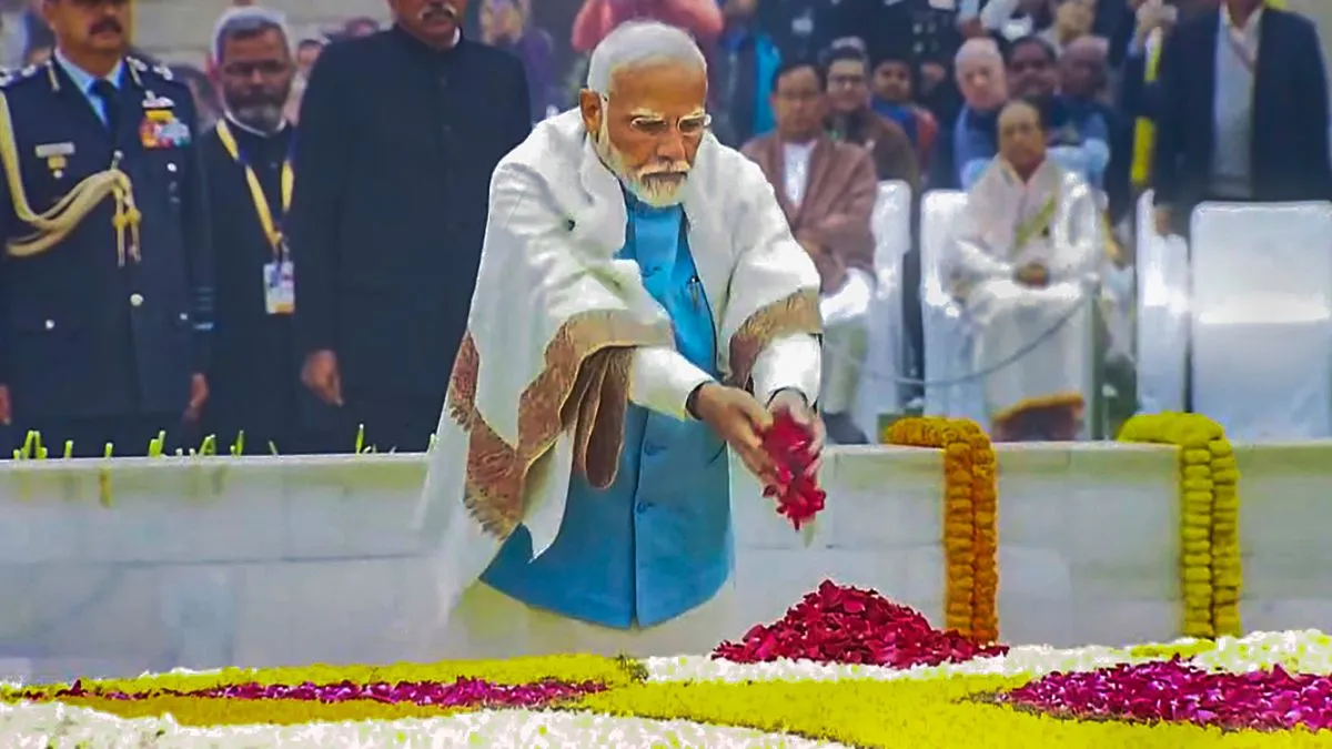 Martyr’s Day 2024: PM Modi, Rahul Gandhi pay tribute to Father of Nation Mahatma Gandhi on his ...
