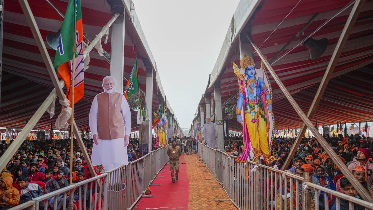 Mission 303-plus: Modi as mascot, BJP designs Lok Sabha plan centred ...