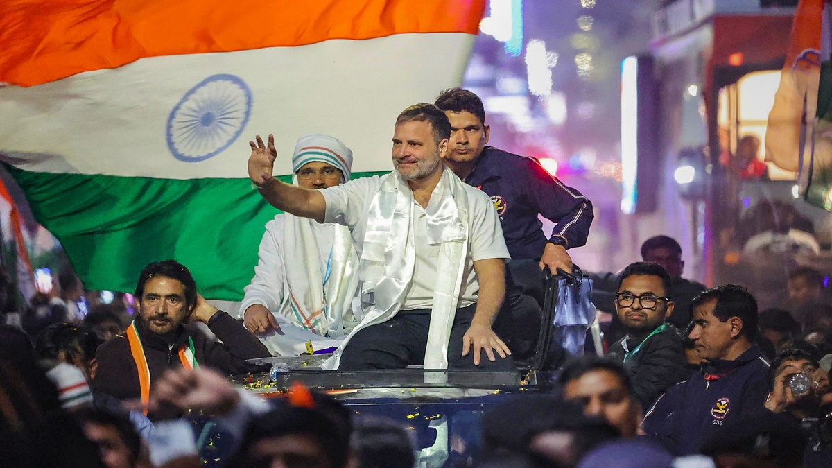 Rahul Gandhi's 'Bharat Jodo Nyay Yatra' enters Bihar day after Nitish Kumar's U-turn - India ...