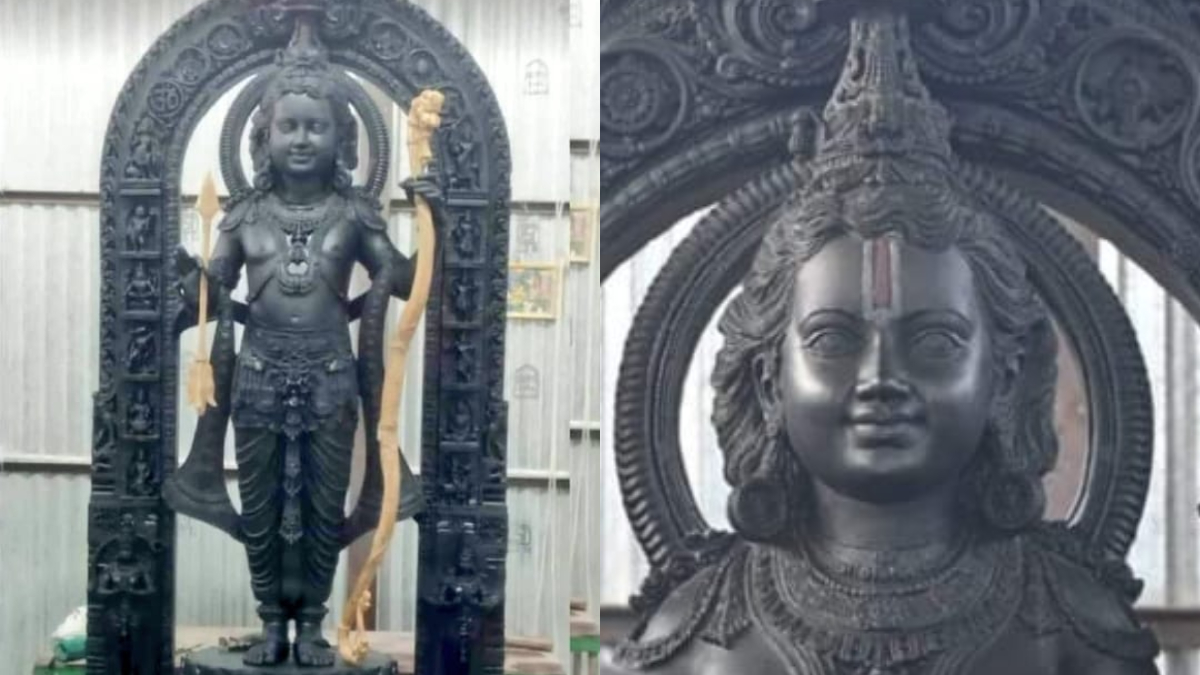 Ram Lalla First Look Photos Of Ram Lalla At Ayodhya Ram Mandir Ram Hot Sex Picture 