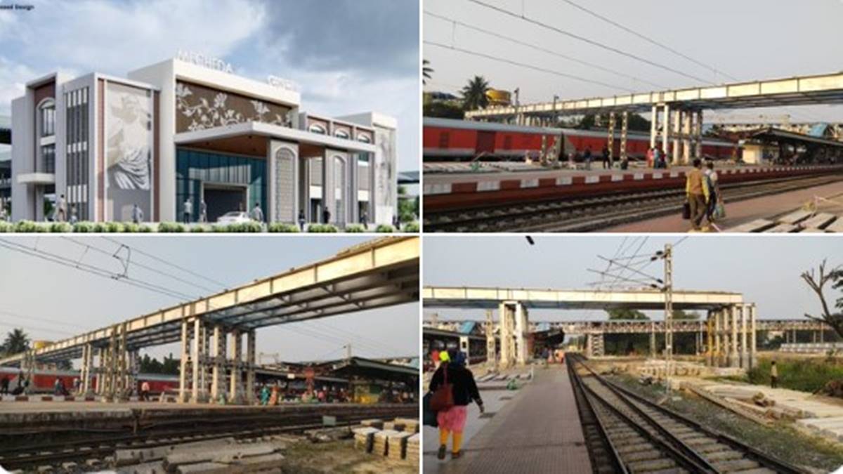 Redevelopment work of Mecheda Railway Station is going on at a fast pace - Details inside ...