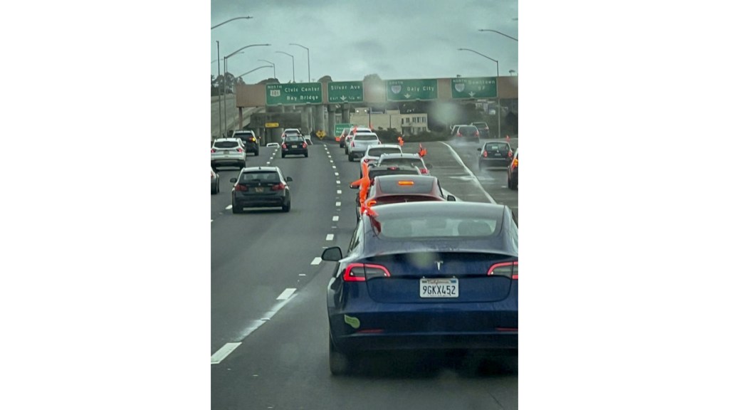 Tesla car owners take out rally celebrating Ram Temple consecration ...