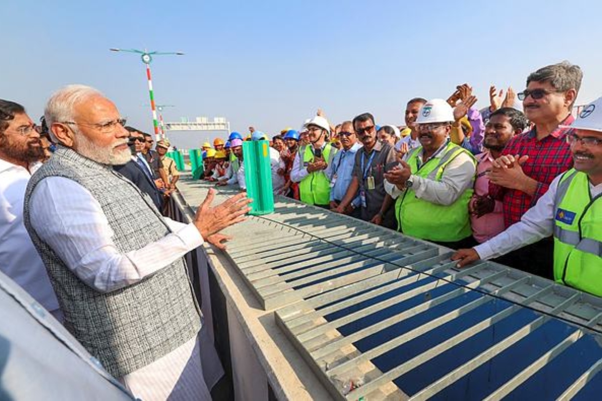 Atal Setu takes center stage: PM Modi launches Mumbai Trans Harbour ...