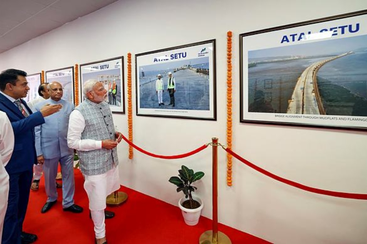 Atal Setu takes center stage: PM Modi launches Mumbai Trans Harbour ...