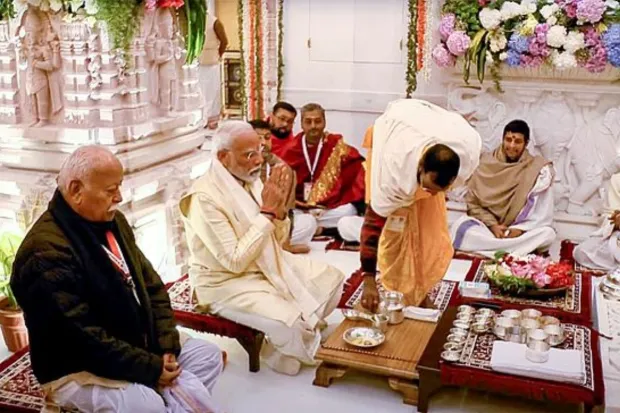 Ram Lalla virajman! See auspicious PHOTOS of Ayodhya Ram Mandir event ...