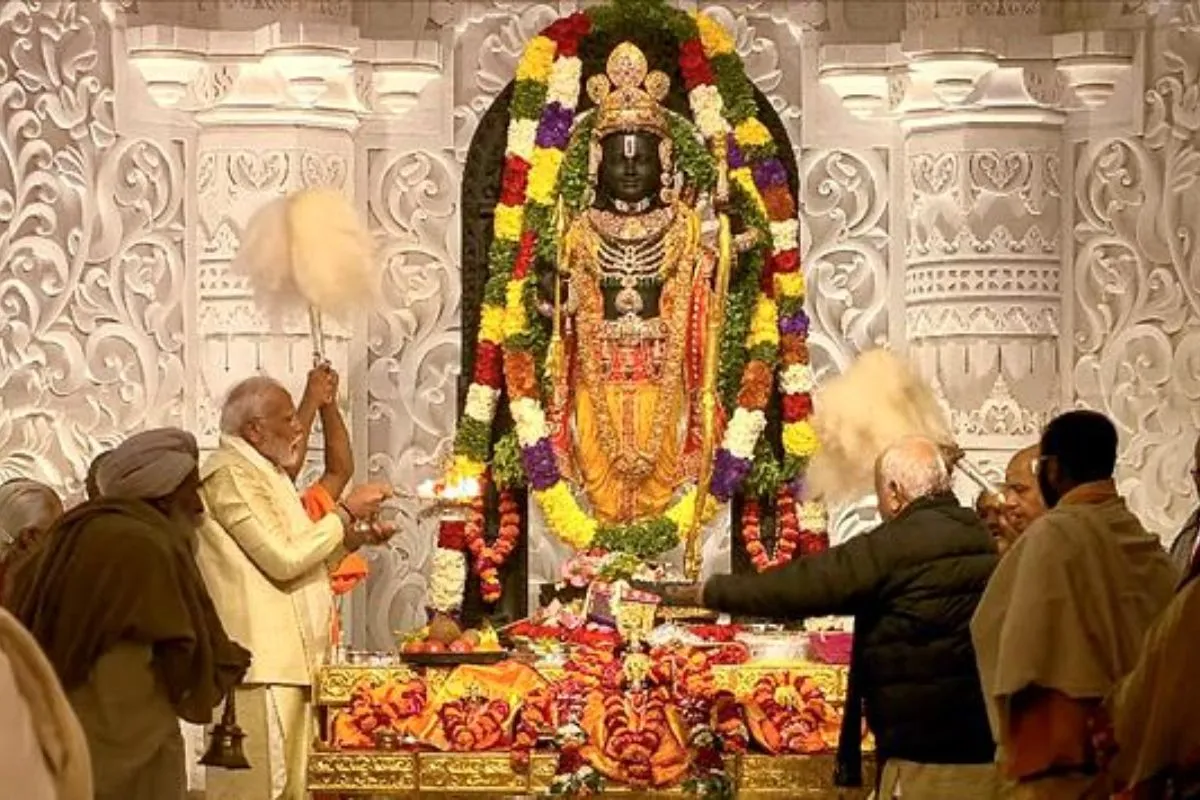 Ram Lalla virajman! See auspicious PHOTOS of Ayodhya Ram Mandir event - business-gallery News ...