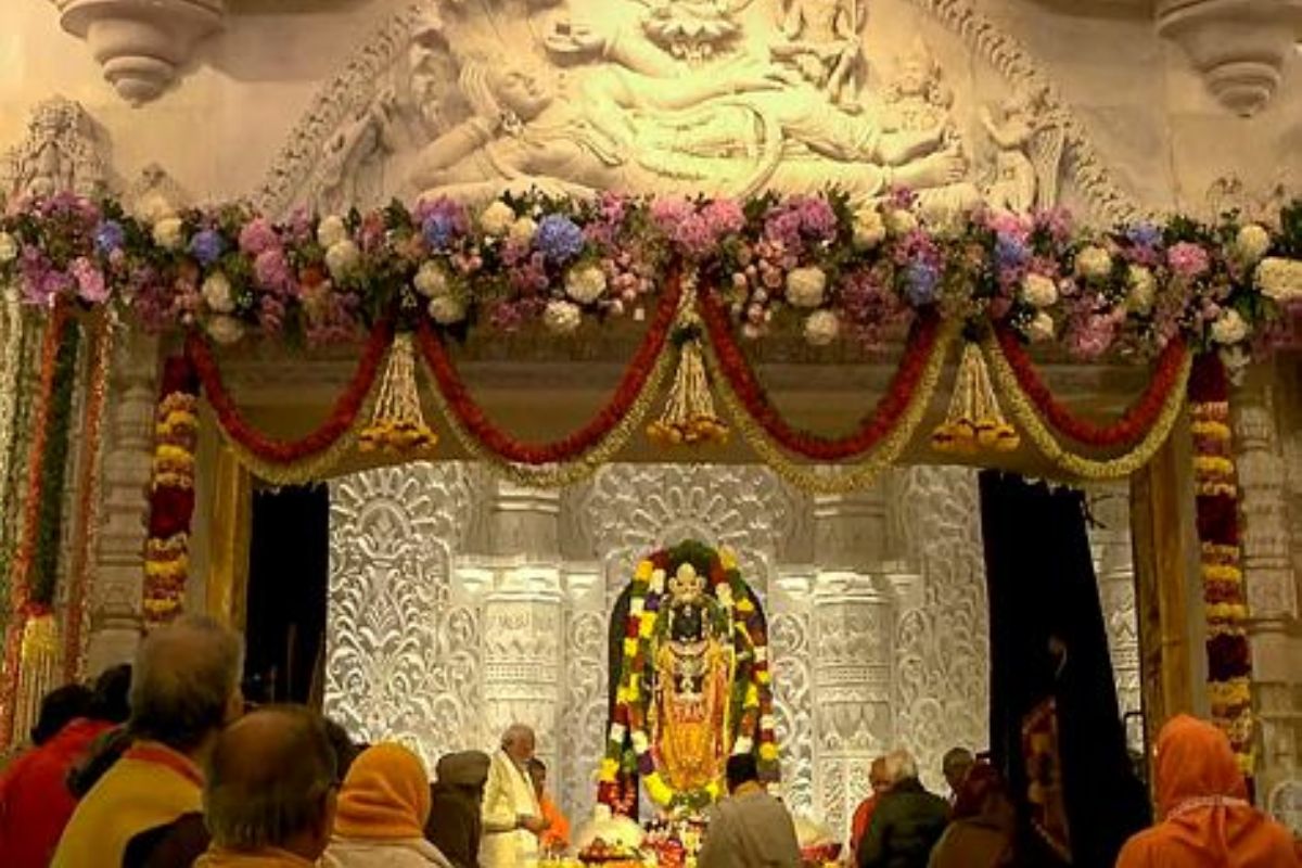 Ram Lalla virajman! See auspicious PHOTOS of Ayodhya Ram Mandir event - business-gallery News ...