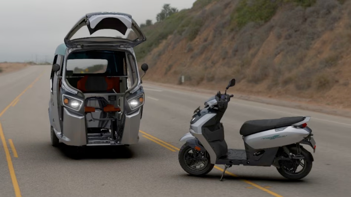 Hero Surge S32 convertible electric scooter unveiled - Electric ...