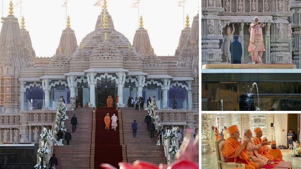 PM Modi performs aarti at BAPS Hindu Mandir - Here are top facts about ...