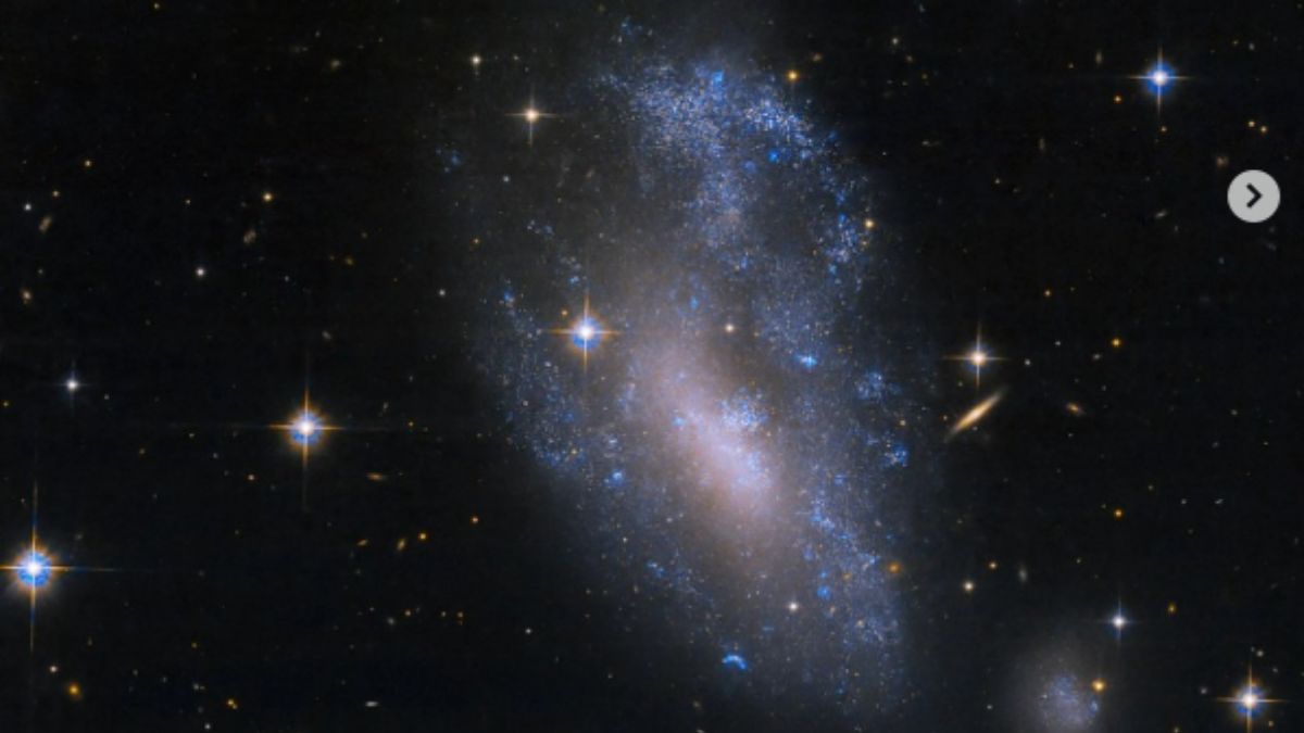 Love in the Cosmos: NASA's Instagram post unveils the ‘galactic romance ...