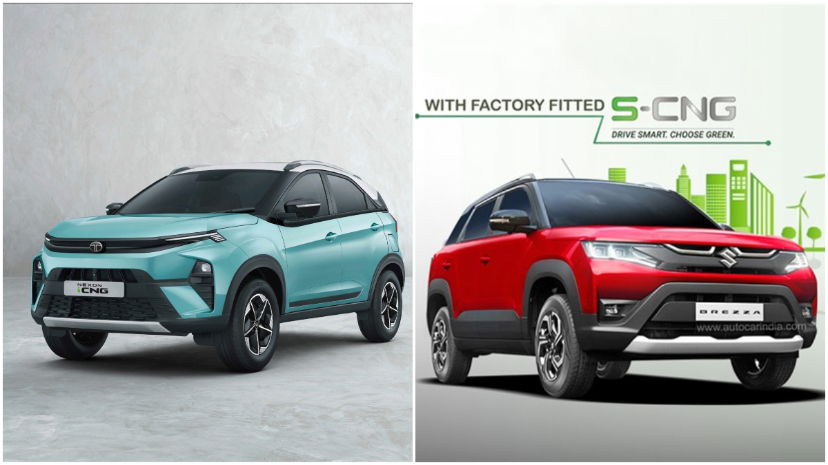Tata Nexon CNG vs Maruti Suzuki Brezza CNG: Specs, Features, Prices ...