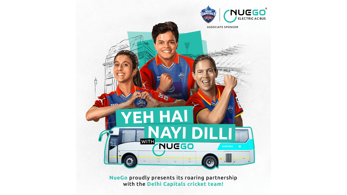 NueGo partners with Delhi Capitals to become associate sponsor - Brand ...