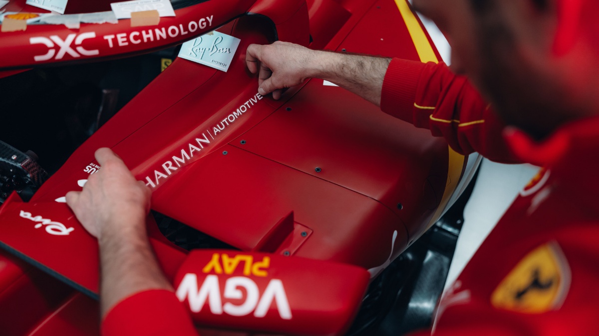 Scuderia Ferrari signs Harman as official partner for 2024 F1 season ...