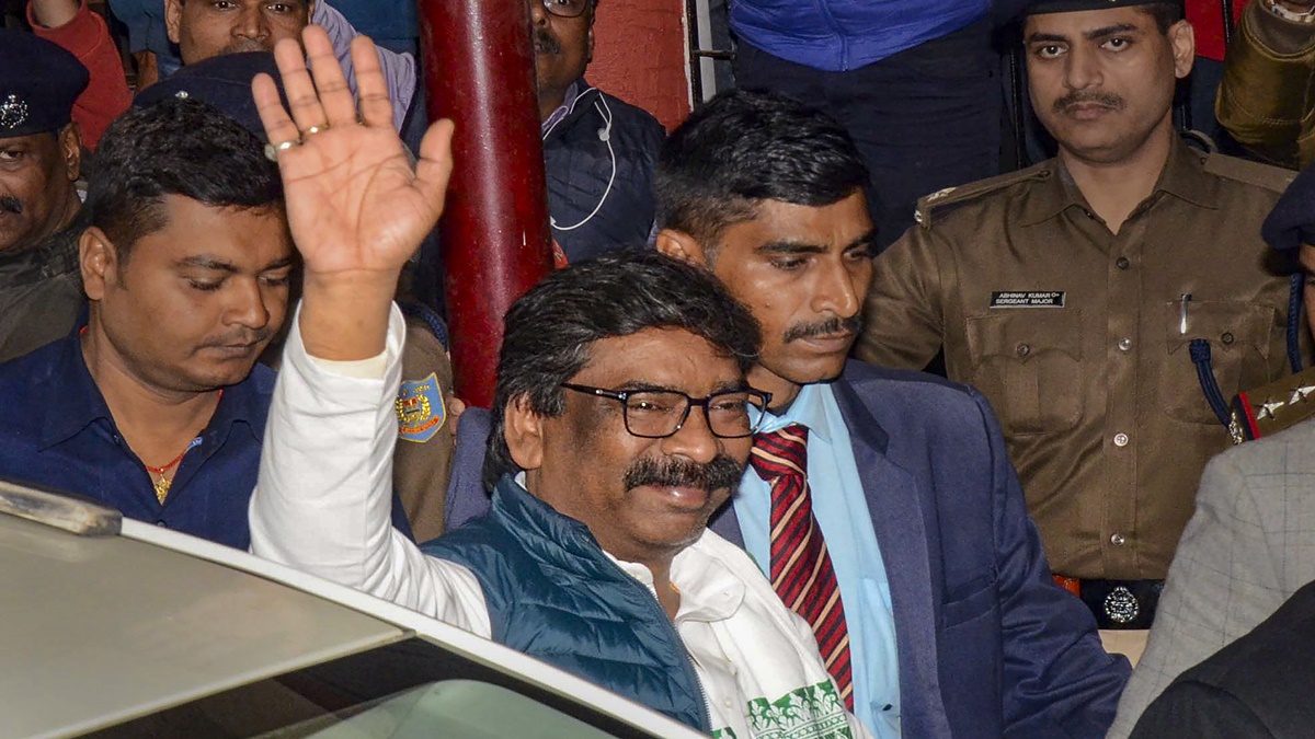 Former Jharkhand CM Hemant Soren sent to one-day judicial custody, ED seeks 10-day remand ...