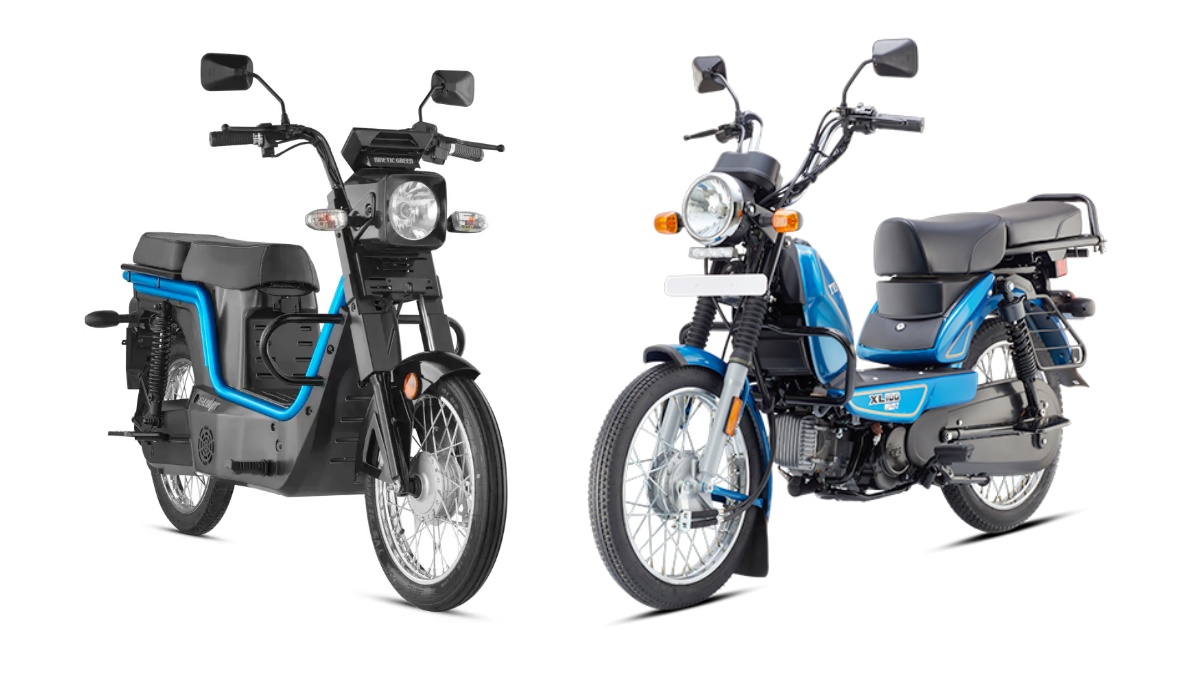 Kinetic E-Luna vs TVS XL — How similar yet very different - Bike News ...