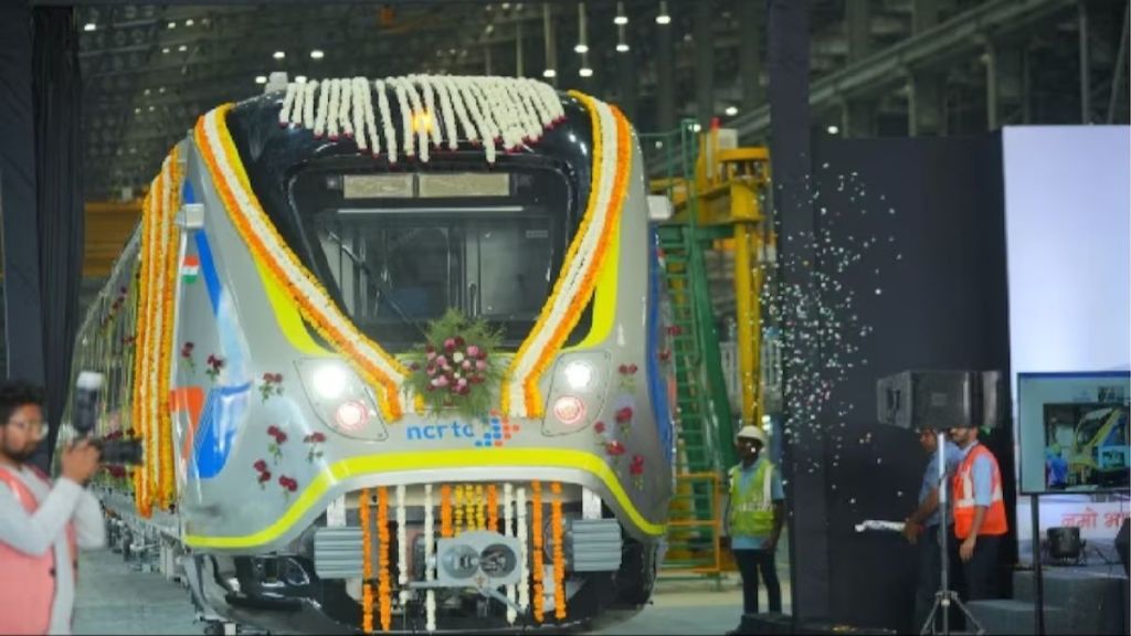 Meerut Metro Update: NCRTC unveils first look of domestically designed ...