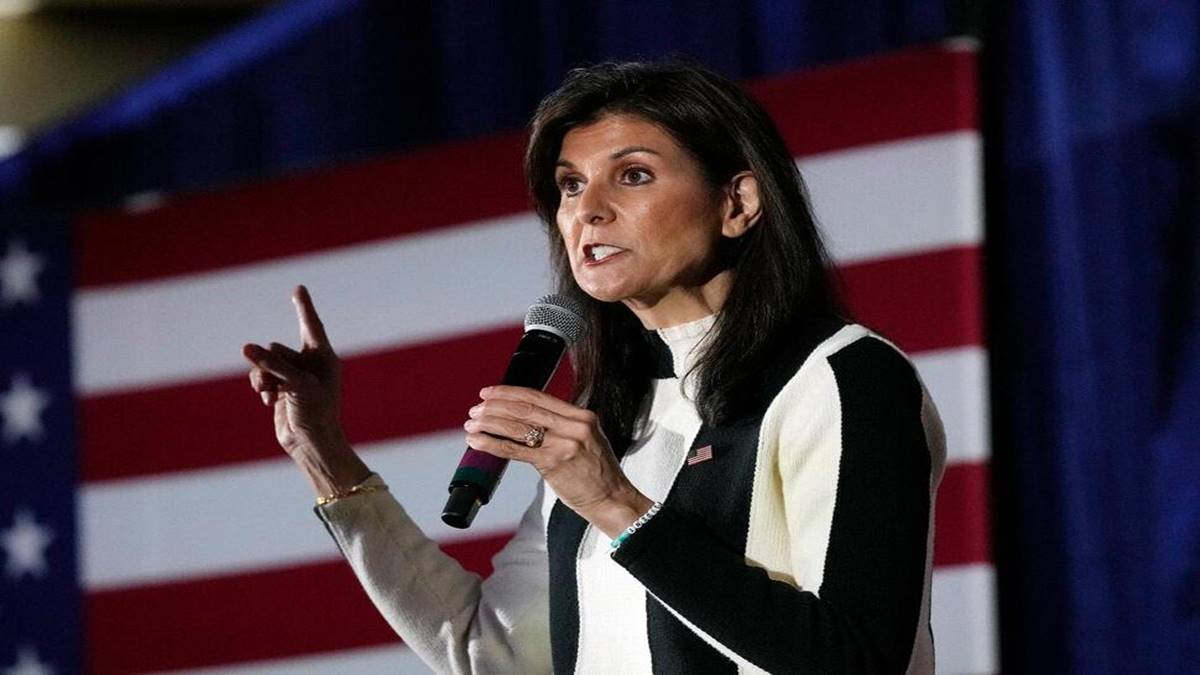Off to Michigan, Nikki Haley is staying in the race despite Donald Trump's easy primary win in ...