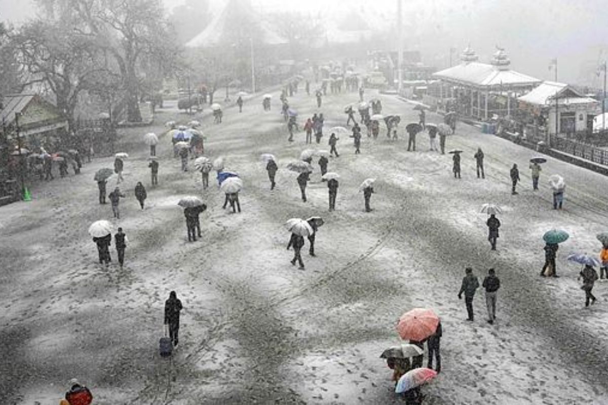 Winter wonderland! Fresh snowfall blankets Kashmir valley, Himachal ...