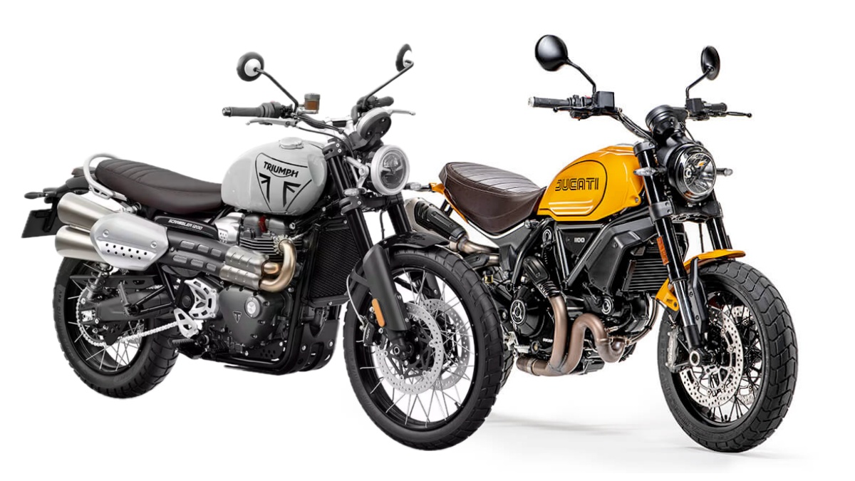 Ducati Scrambler 1100 vs Triumph Scrambler 1200 — Spec check - Bike ...