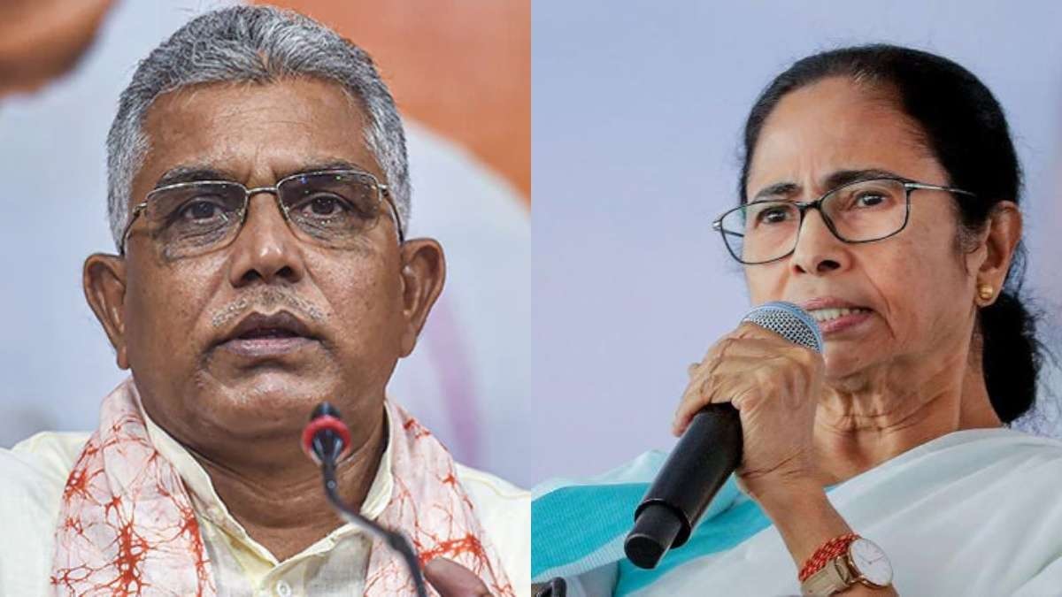 BJP leader Dilip Ghosh booked for 'who's your father' remark on Mamata Banerjee - India News ...