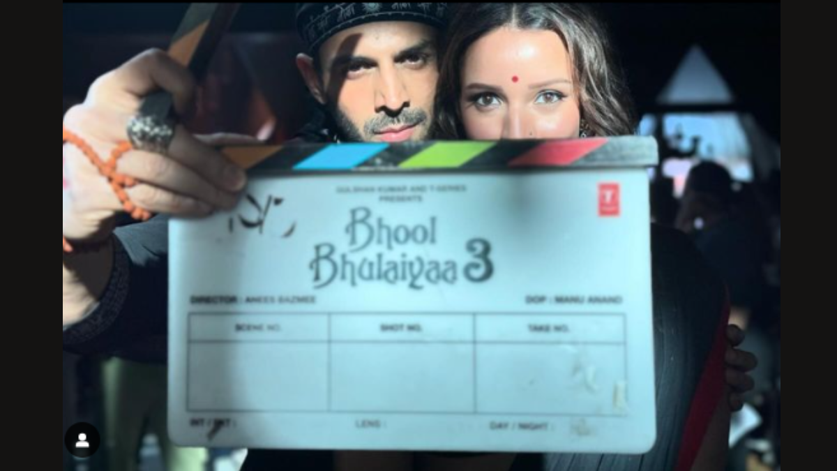 Kartik Aaryan transforms into 'Rooh Baba' alongside Triptii Dimri in ...