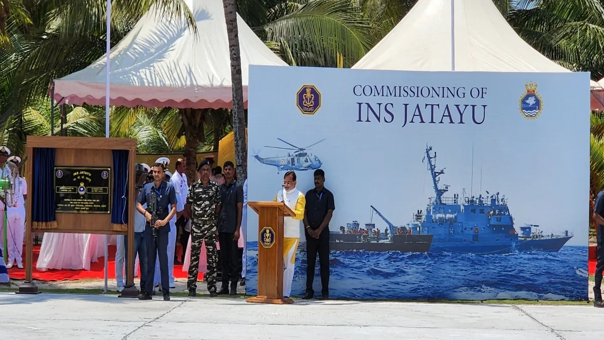 It's official! INS Jatayu is commissioned - Defence News | The ...