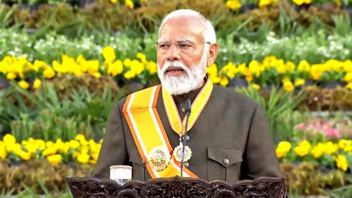 Modi honoured with Bhutan's highest civilian award; India - Bhutan sign pacts - Defence News ...