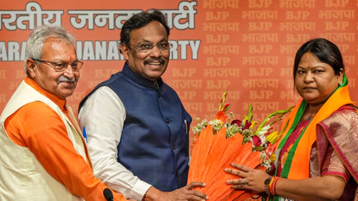 Lok Sabha Elections 2024: Jharkhand MLA Sita Soren joins BJP hours after resigning from JMM ...