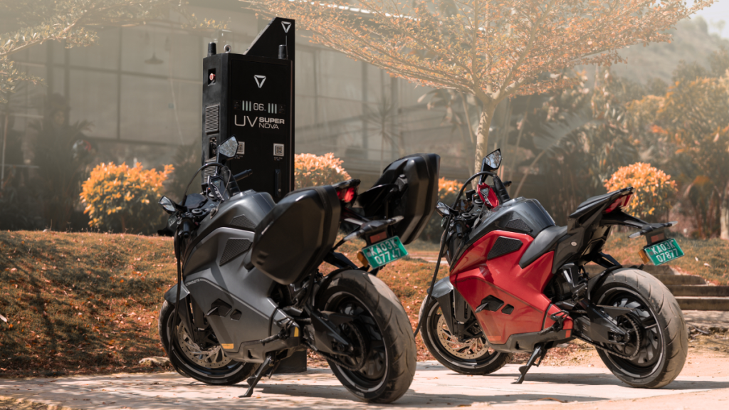 Ultraviolette launches new Supernova DC fast charger– now charge F77 in 60 mins - Bike News ...