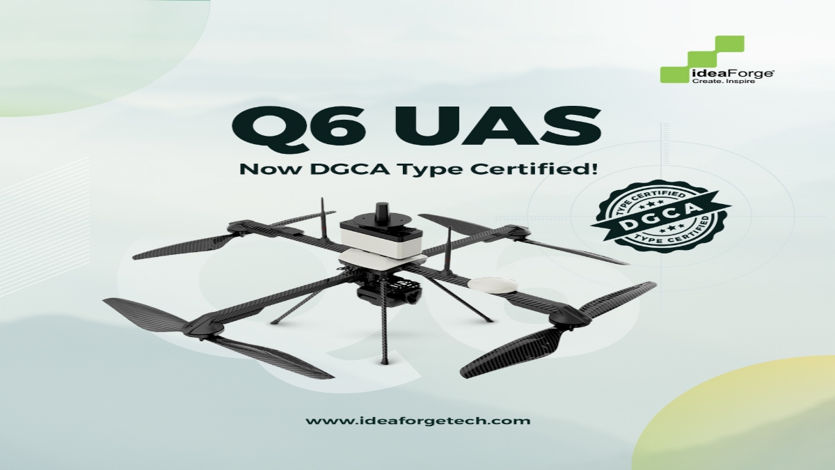 Revolutionizing Aerial Technology: ideaForge Q6 Receives DGCA ...