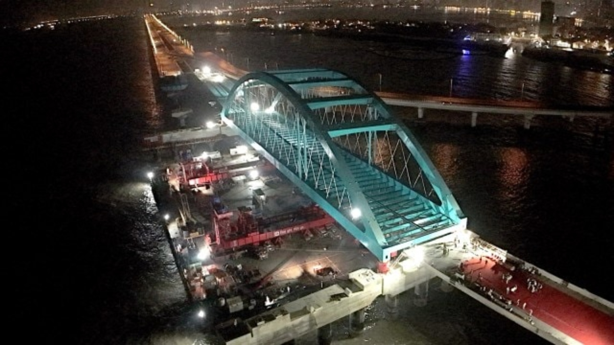 Mumbai’s road to progress! BMC launches girders for Bow-String arch ...