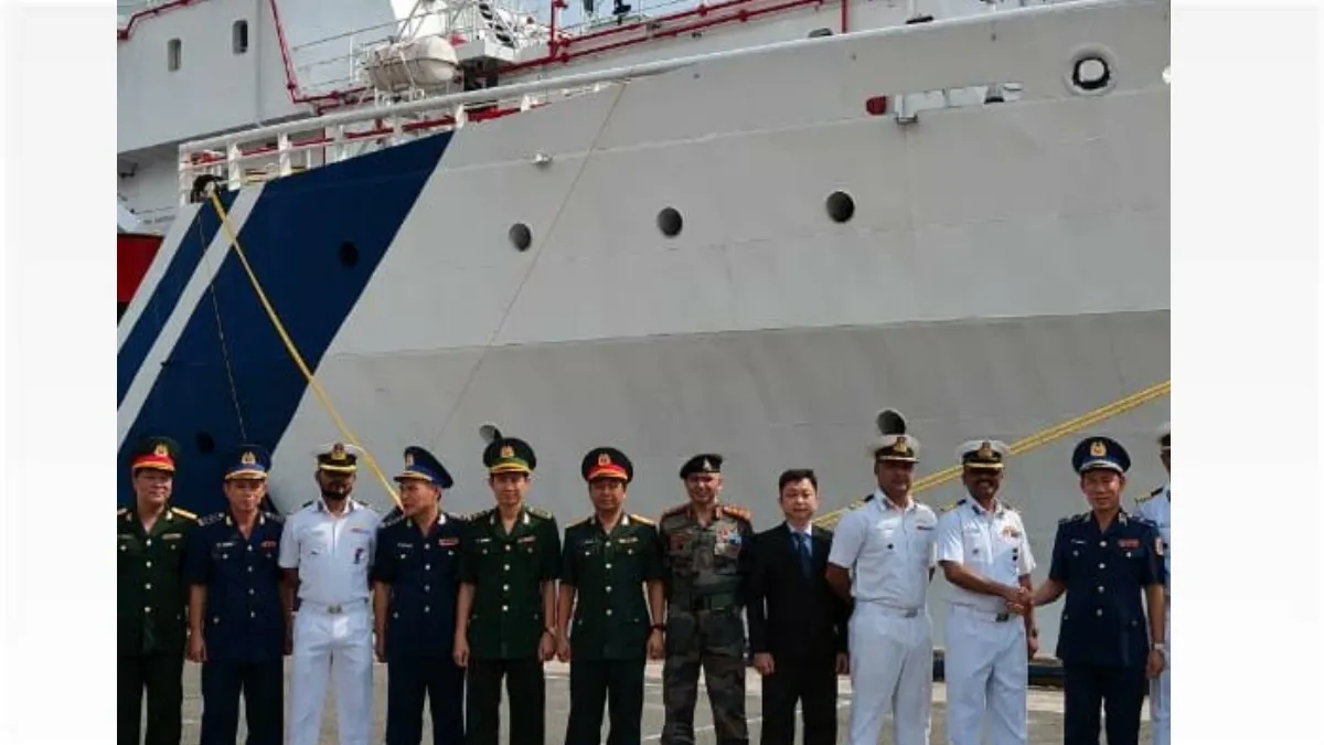 ICG’s Pollution Control Vessel Samudra Paheredar reaches Vietnam for ...