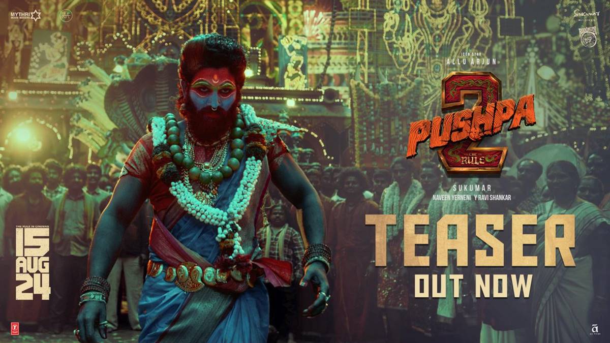 Pushpa 2: The Rule Teaser: Allu Arjun's unprecedented avatar sets internet on fire, gets rave ...