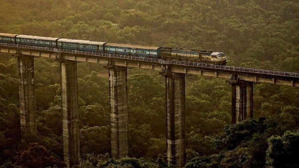 Indian Railways shares glimpse of train journey through enchanting ...