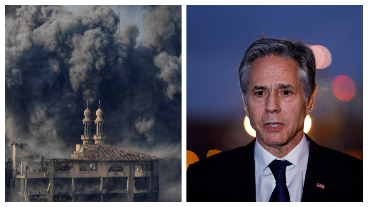 Blinken voices concern over Israeli offensive in Gaza, urges for aid ...