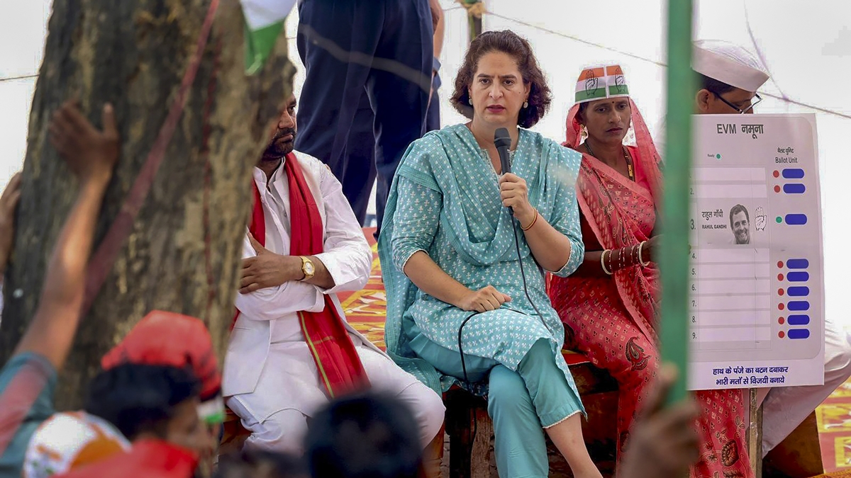 'Absolute lie': Priyanka Gandhi on PM Modi's 'Congress will put Babri lock in Ayodhya if voted ...