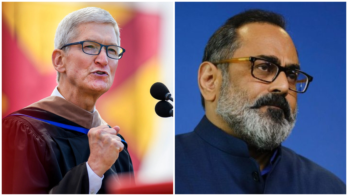 ‘When your time comes…’: Why Rajeev Chandrasekhar shared this Apple CEO ...