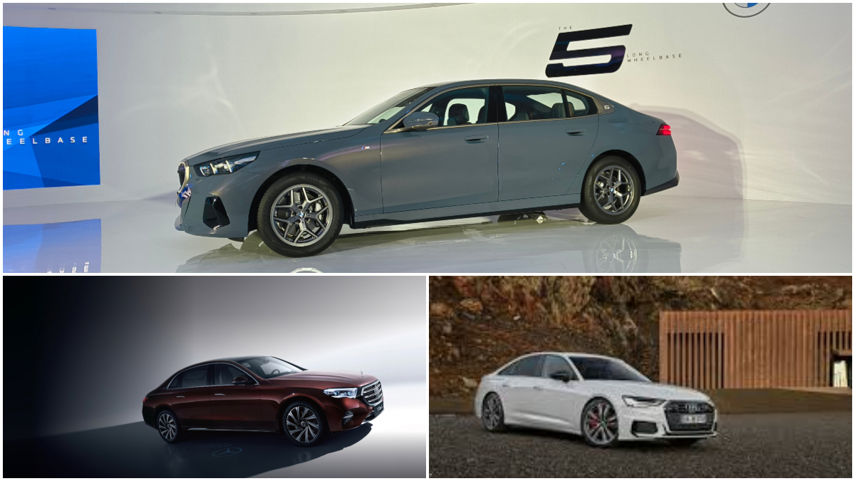 BMW 5 Series LWB Vs Mercedes E-Class LWB Vs Audi A6: Dimensions compared - Car News | The ...