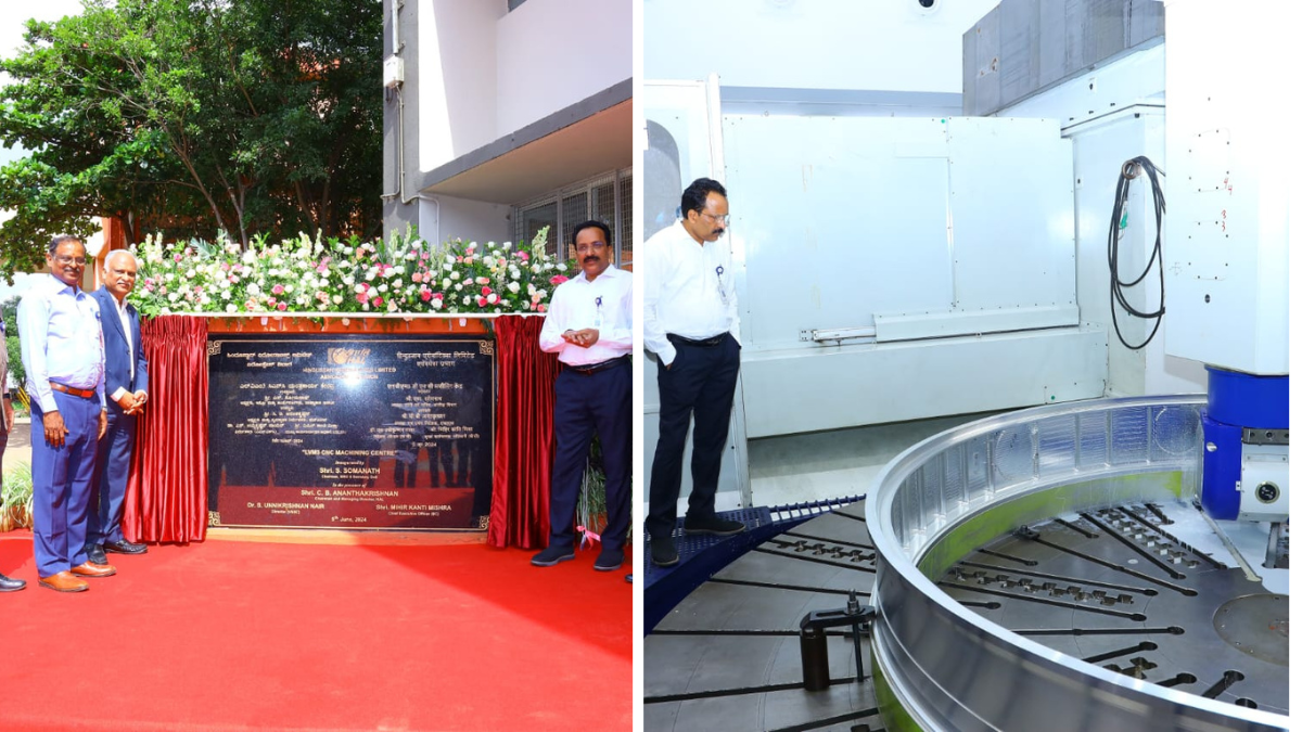 ISRO Chairman inaugurates HAL facilities to support LVM3 program ...