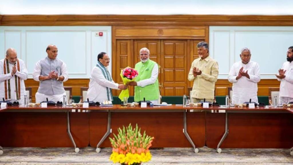 NDA elects Modi, to meet President today to stake claim to form govt ...