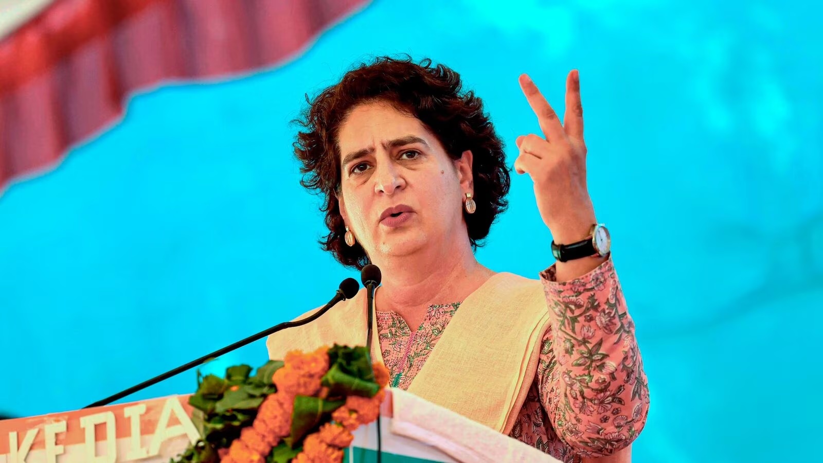 'Can't say Jai Samvidhan?' Priyanka Gandhi after Speaker rebukes Congress MP - India News | The ...